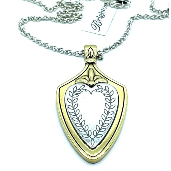 Brighton | Jewelry | Brighton Medaille Gold Medallion Love Heart ...